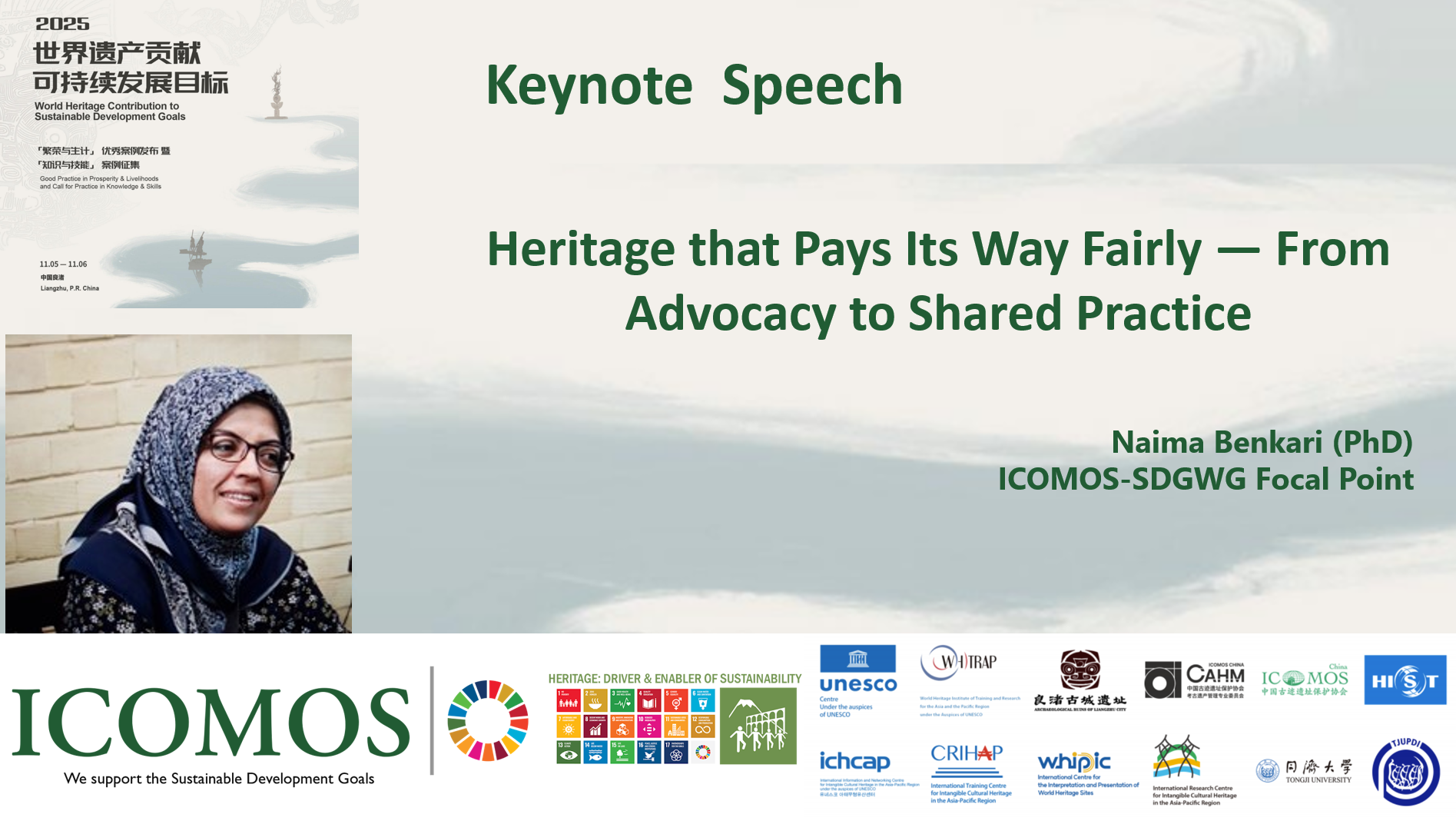 Keynote Spotlight: “Heritage that Pays Its Way Fairly — From Advocacy ...